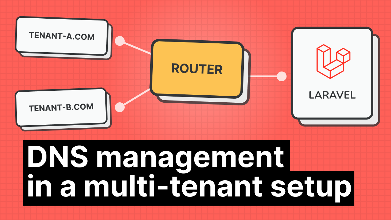 DNS management in a multi-tenant setup DNS management in a multi-tenant setup